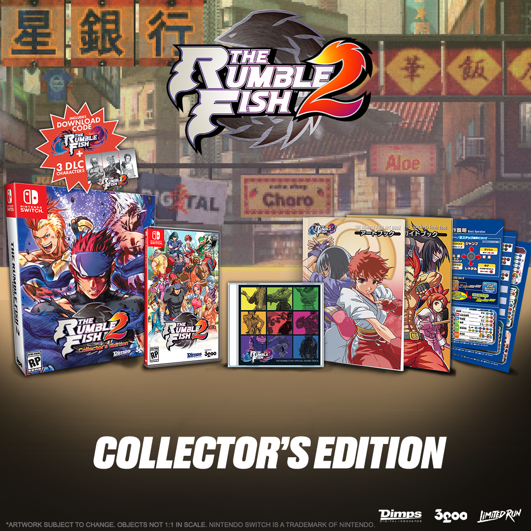 The Rumble Fish 2 Collector's Edition (Switch) – Limited Run Games