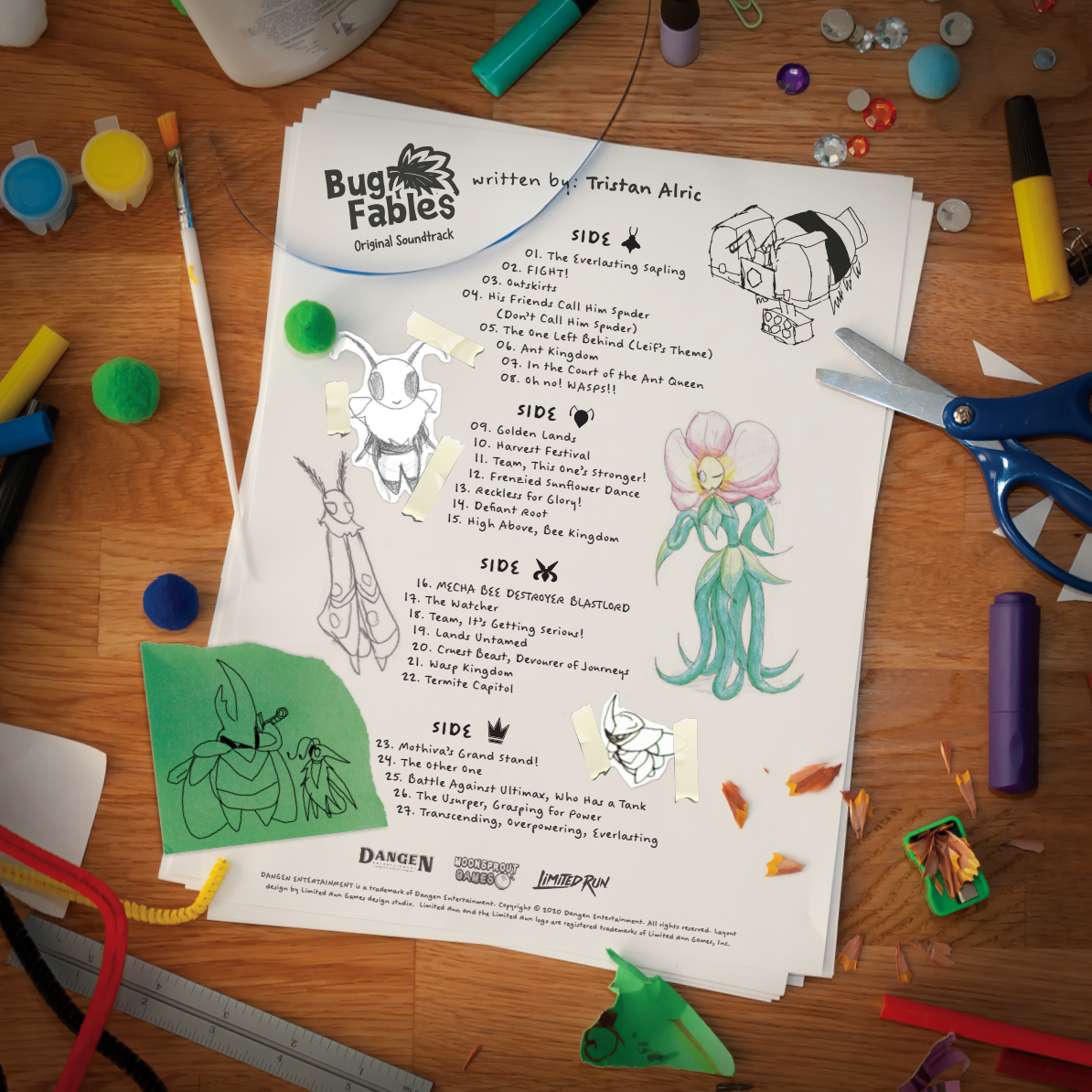 Bug Fables - 2LP Vinyl Soundtrack – Limited Run Games