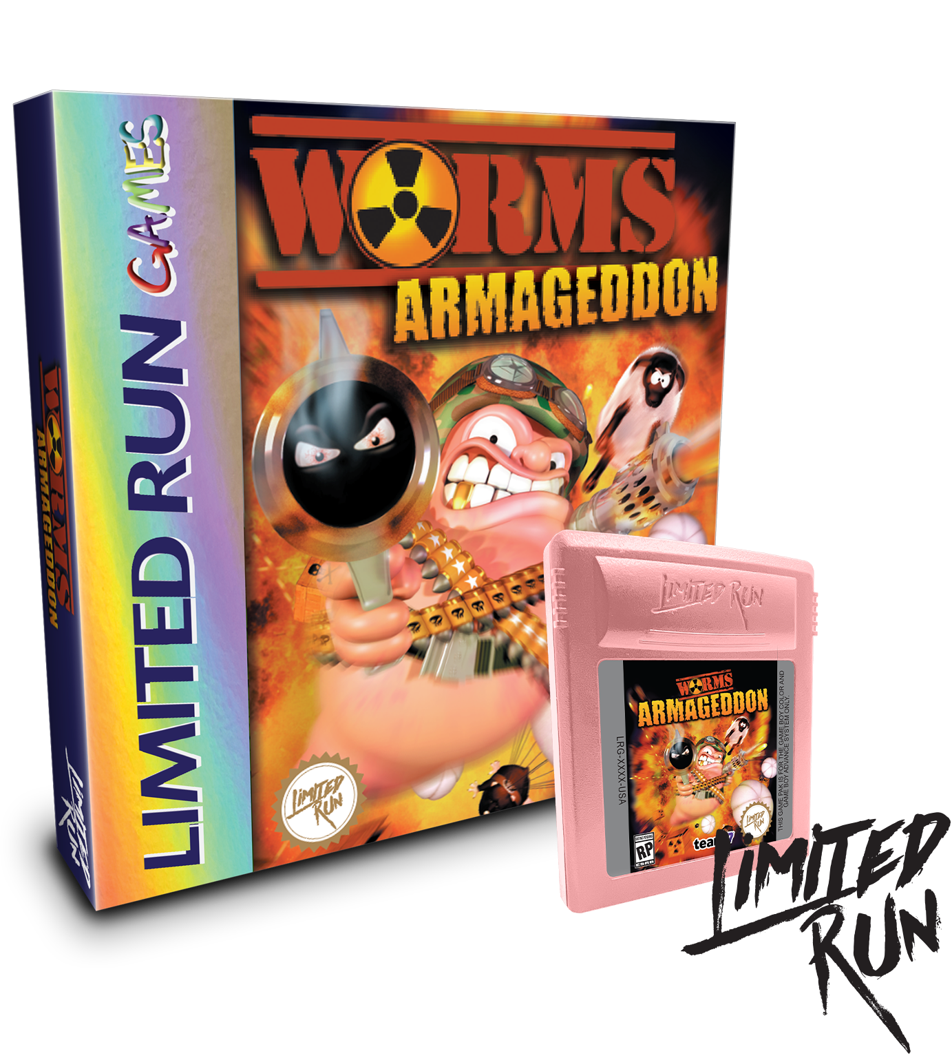 Worms Armageddon (GBC) – Limited Run Games