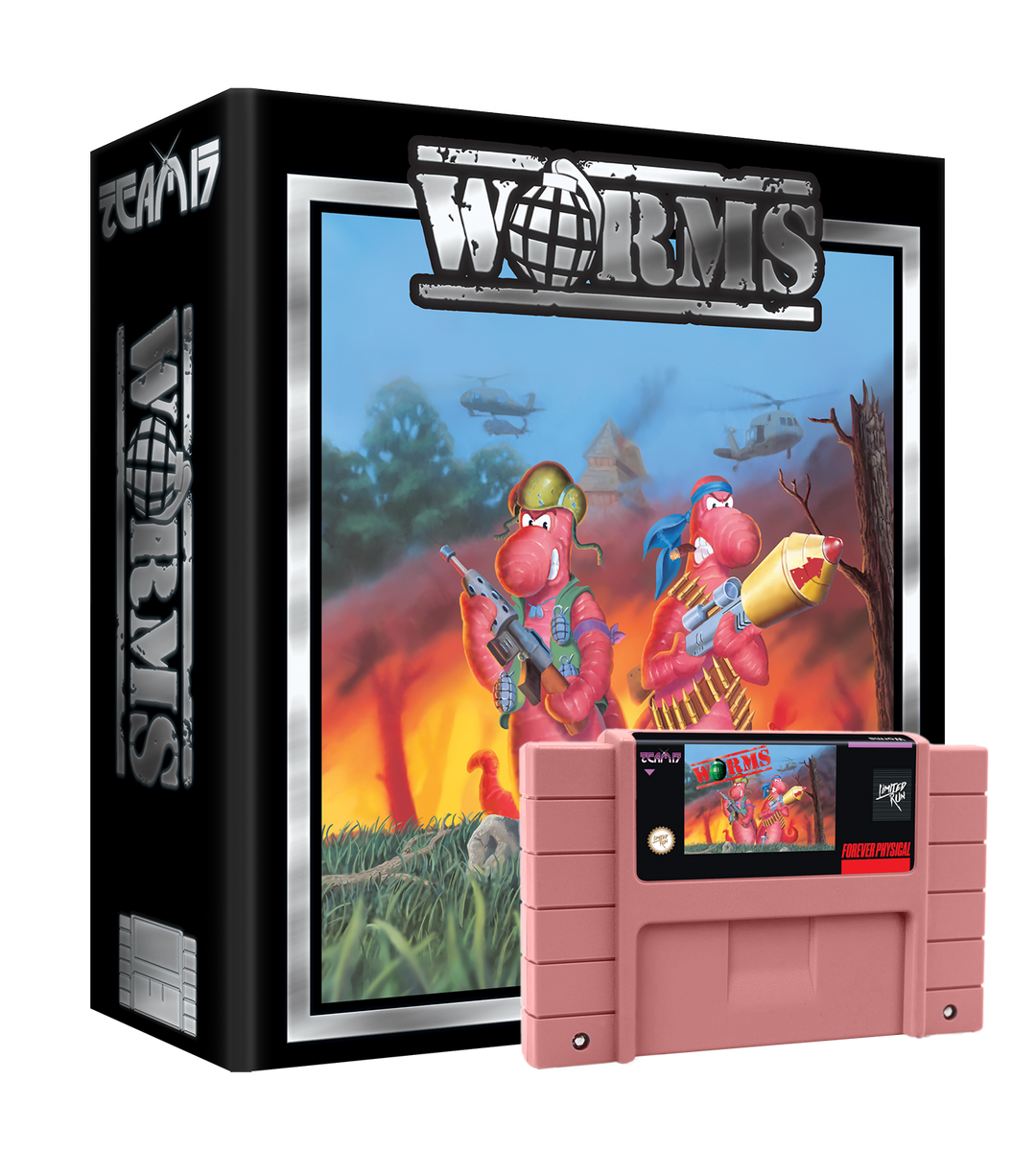 Worms Collector's Edition (SNES) – Limited Run Games