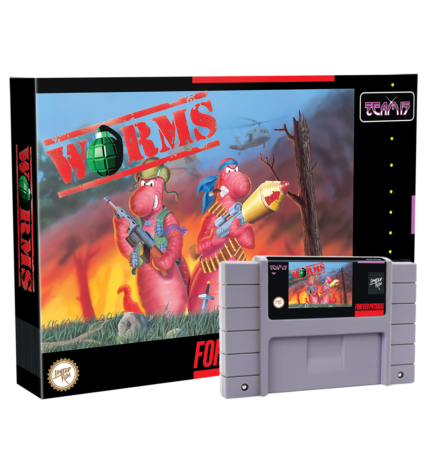Worms (SNES) – Limited Run Games
