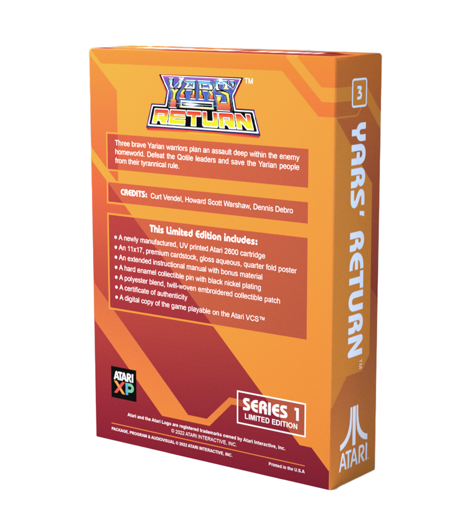 Yars' Return Limited Edition (Atari) – Limited Run Games