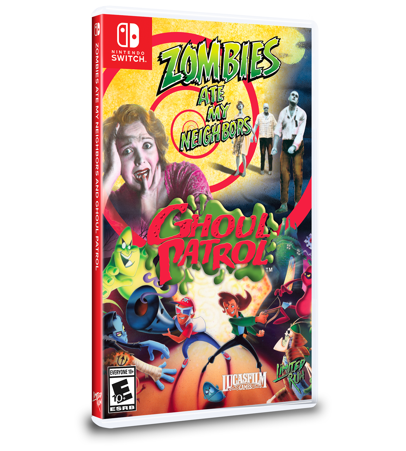 Switch Limited Run #112: Zombies Ate My Neighbors & Ghoul Patrol ...